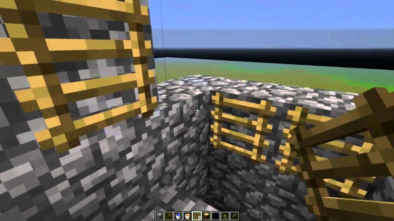 Minecraft: Building my Skyblock Mob Grinder Tower part 1 - YouTube