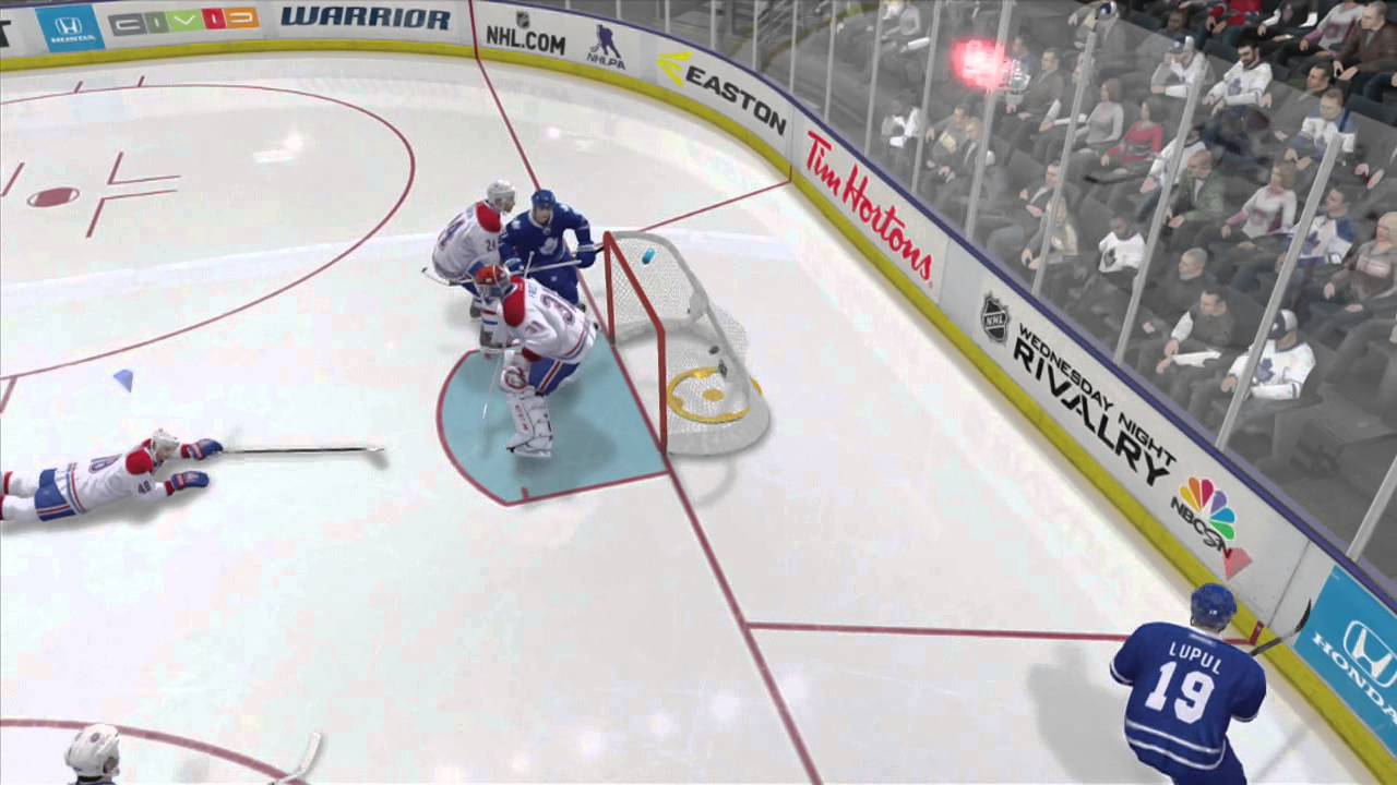 NHL 14 Slap Pass Goal - YouTube