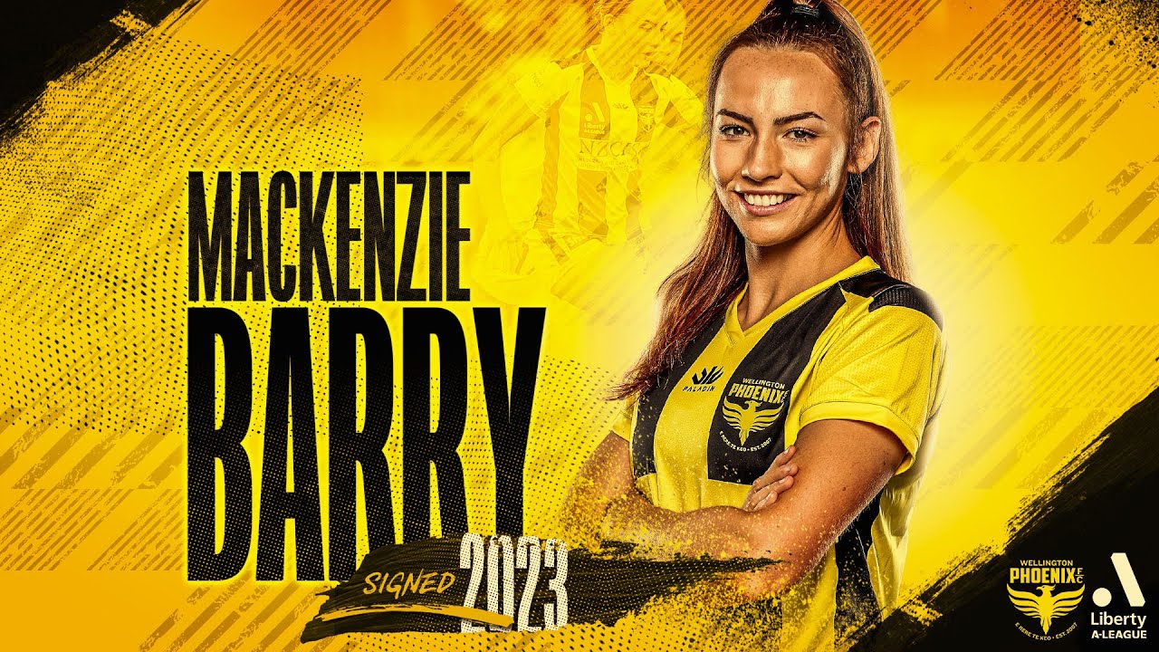 Mackenzie Barry re-signs for another season (A-League Women) - YouTube