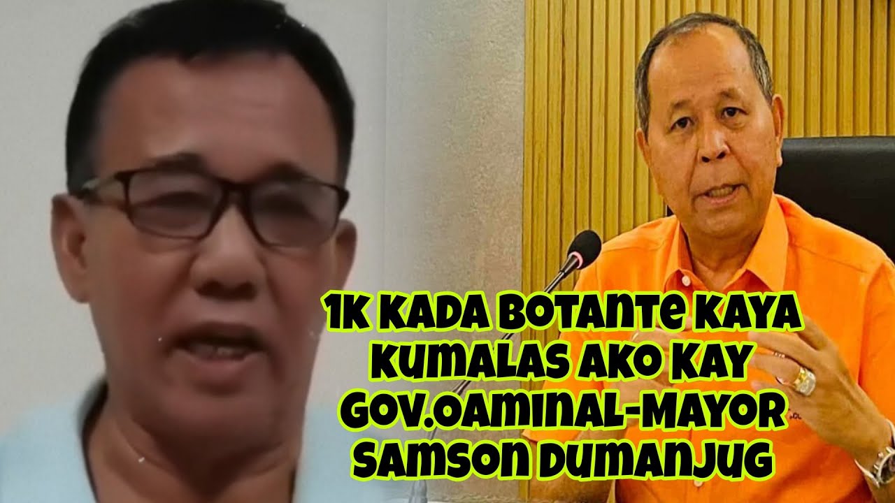 Mayor Samson Dumanjug Binulgar ang totoong dahilan ng galit ni Gov ...