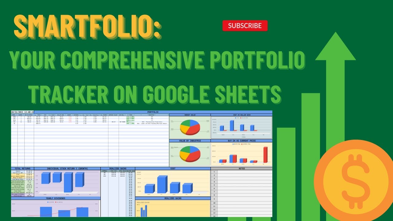 Smartfolio: Your Comprehensive Portfolio Tracker on Google Sheets - YouTube