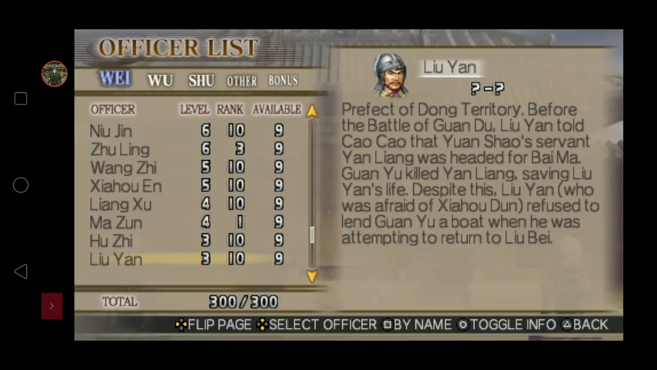 Dynasty Warriors Vol. 2 All Character List - YouTube