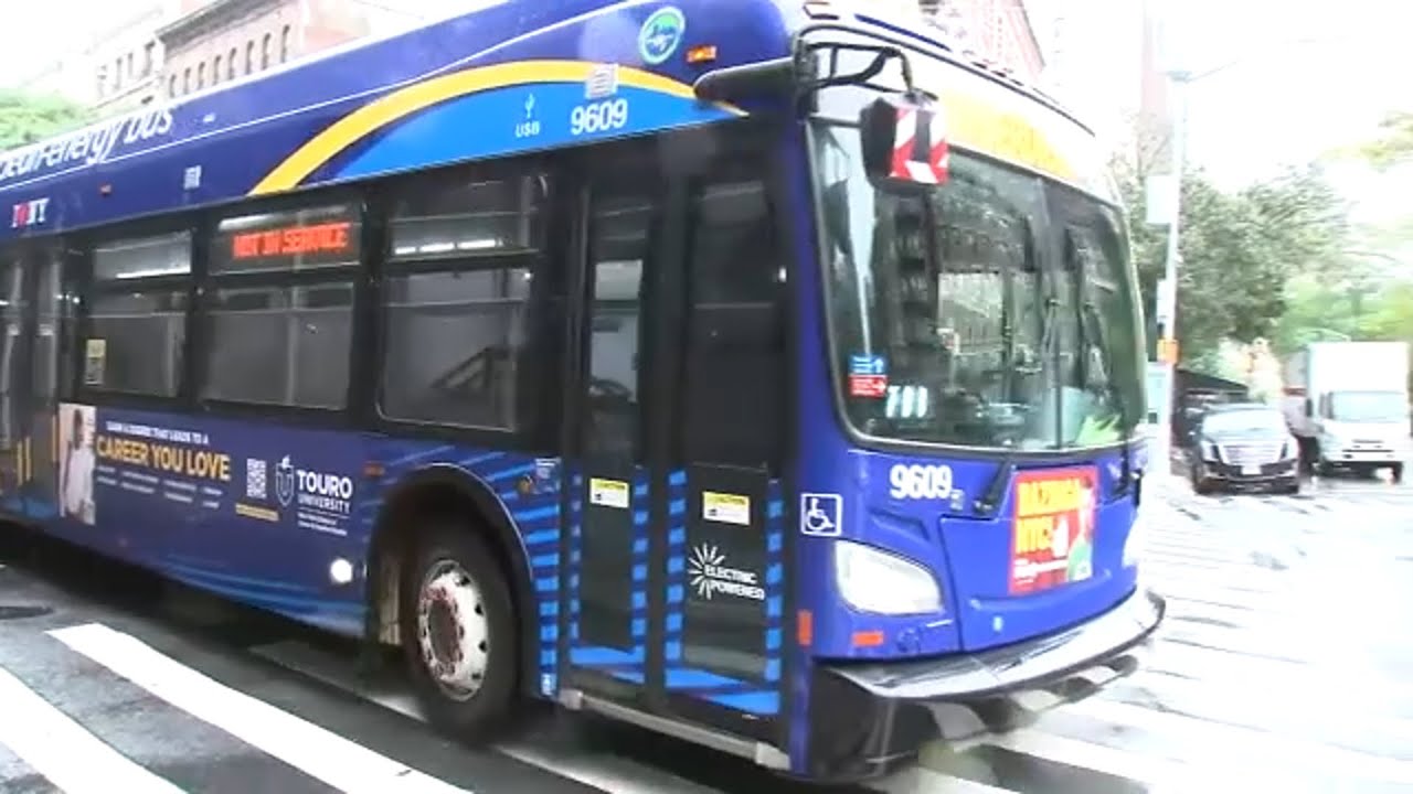 Free MTA bus service pilot program to end later this year - YouTube
