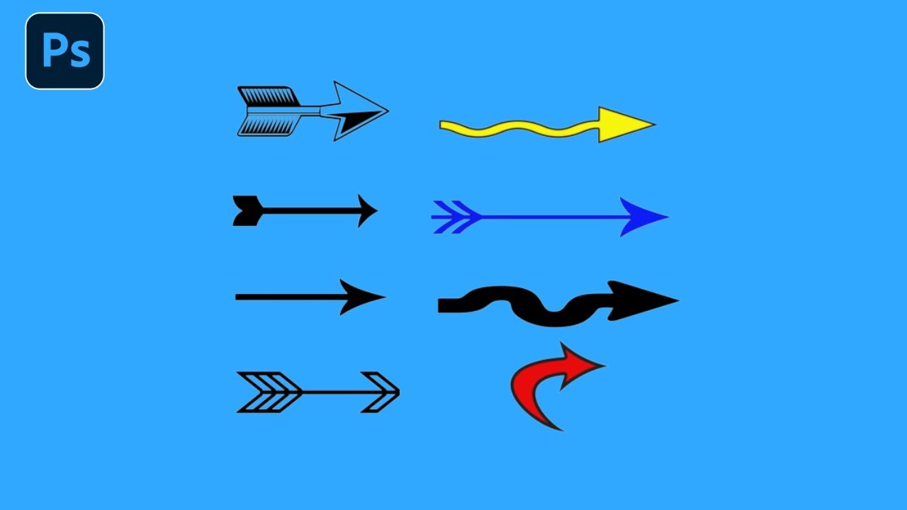 Make Arrow | Photoshop Tutorial 2024 - YouTube