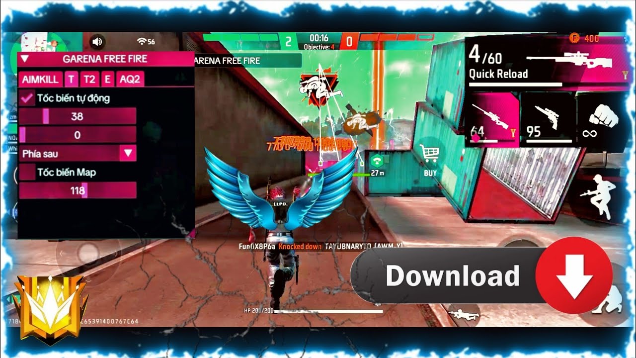 Free fire mod menu |Bad Team mod menu cheat ff terbaru 2023 mod menu ...