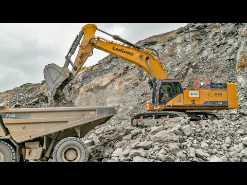 Grupo Sainsa New LiuGong 975F - YouTube