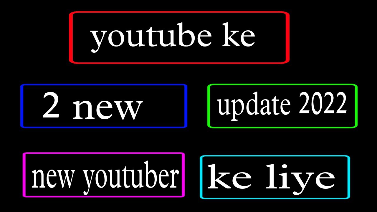 youtube new update // youtube new update 2022 // youtube update 2022 ...