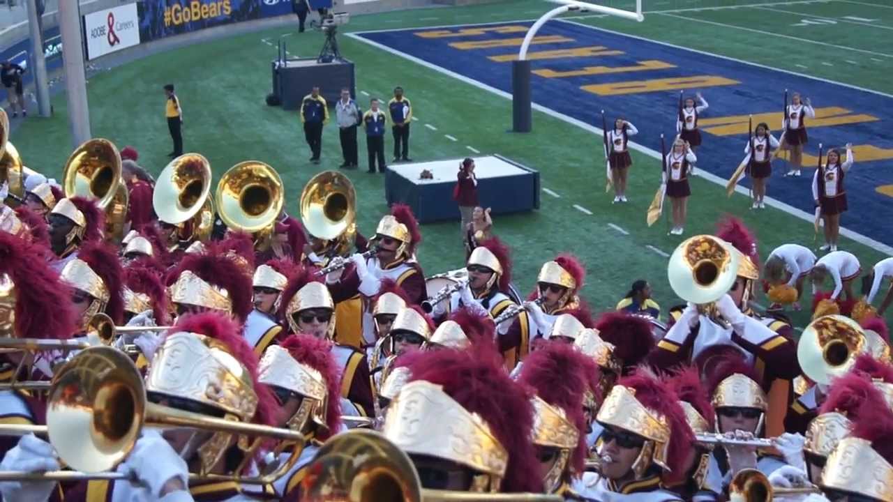 USC Trojan Marching Band 2013 vs Cal Bears 11-9-13 Conquest - YouTube