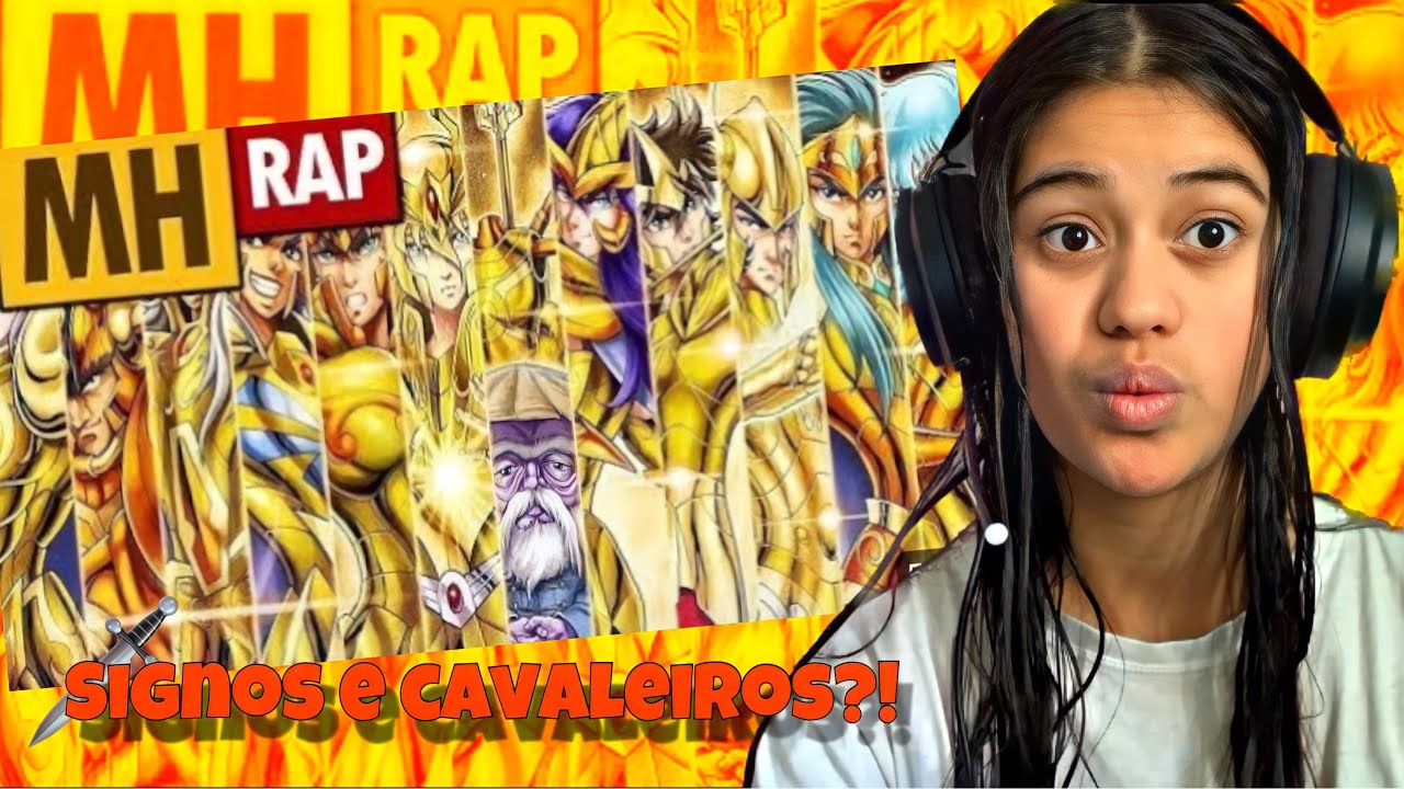 React - Rap dos 12 Cavaleiros de Ouro | MHRAP 🔥 - YouTube