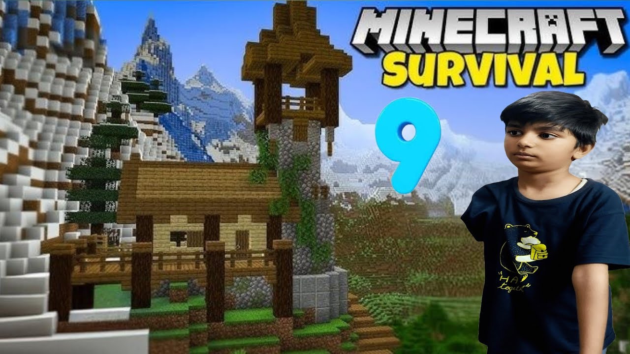 Minecraft 9: Hardcore Survival - YouTube
