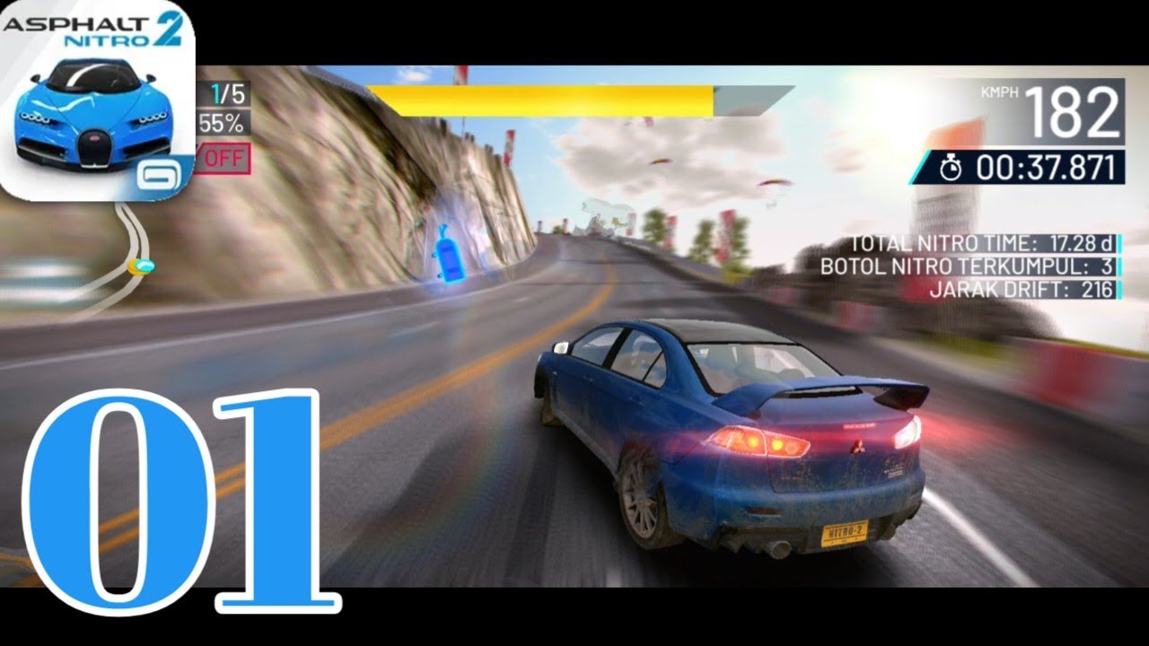 Asphalt Nitro 2 Gameplay Android Part #01 - YouTube