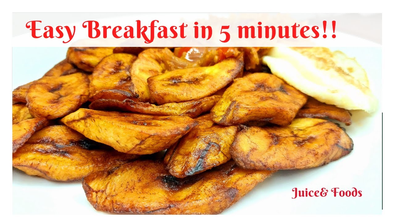 How to make easy breakfast in 5 minutes - YouTube