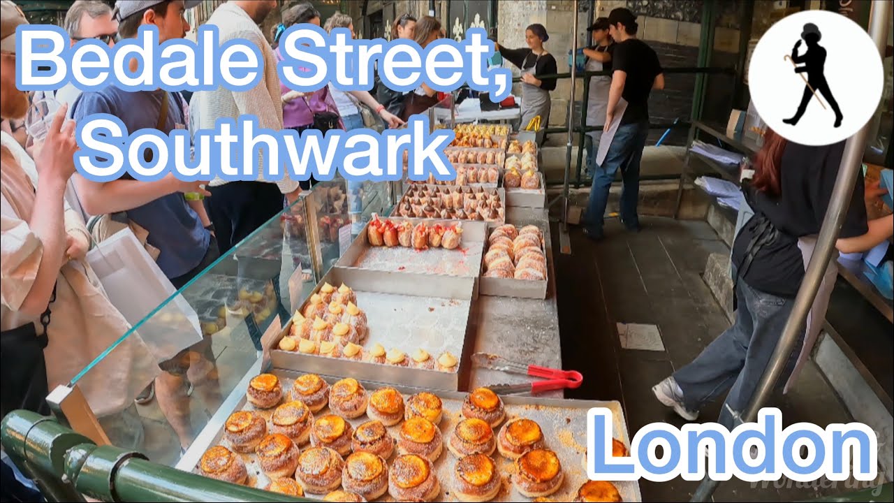 A truly scrumptious London walk around Bedale Street, Southwark - YouTube