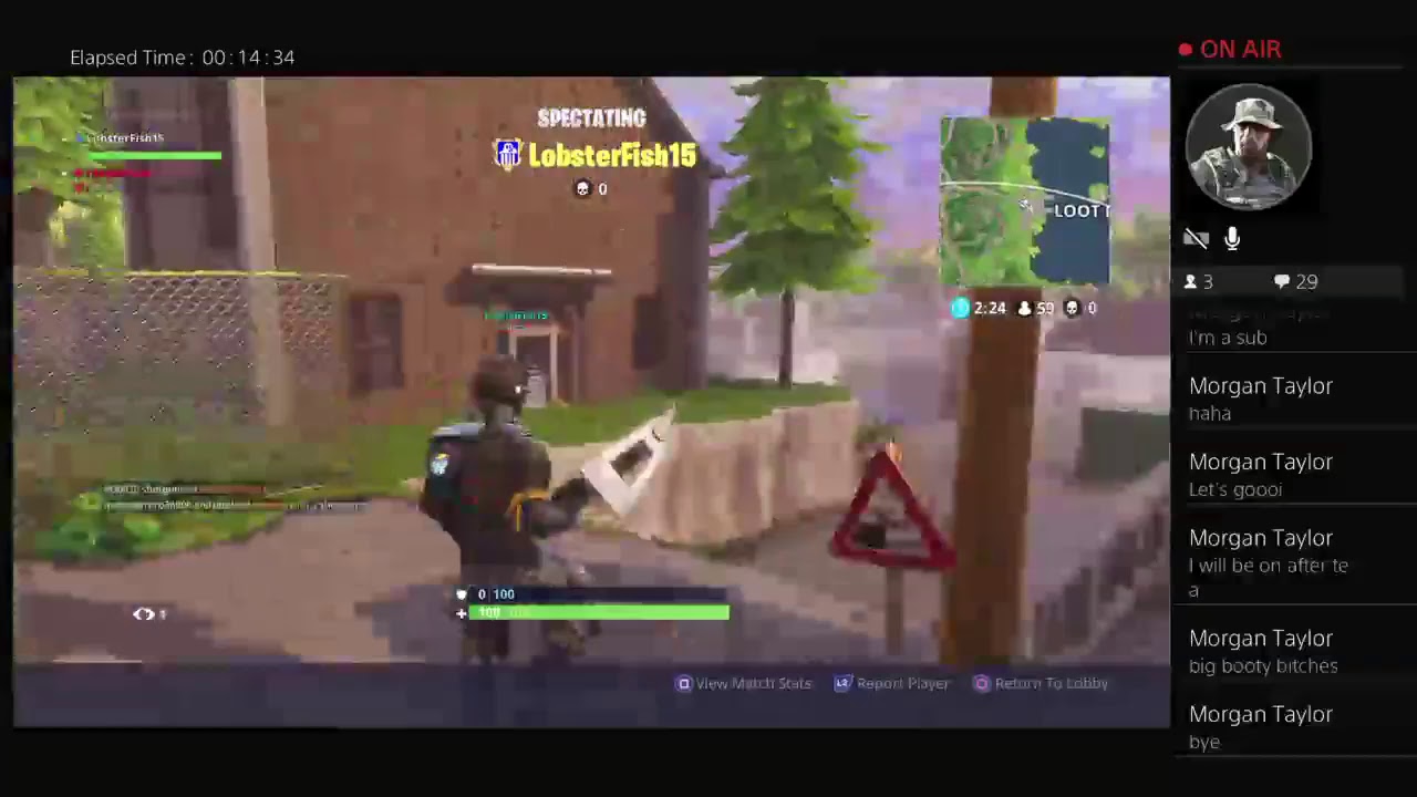 Fortnite battle royale remote-controlled rocket - YouTube