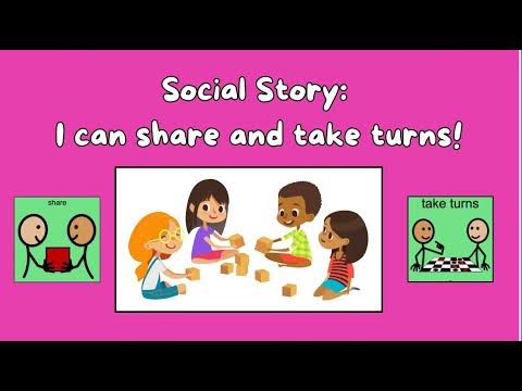 Social Story: I can share and take turns - YouTube