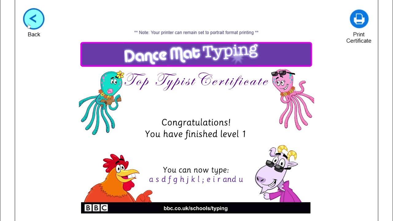 learning to type - YouTube