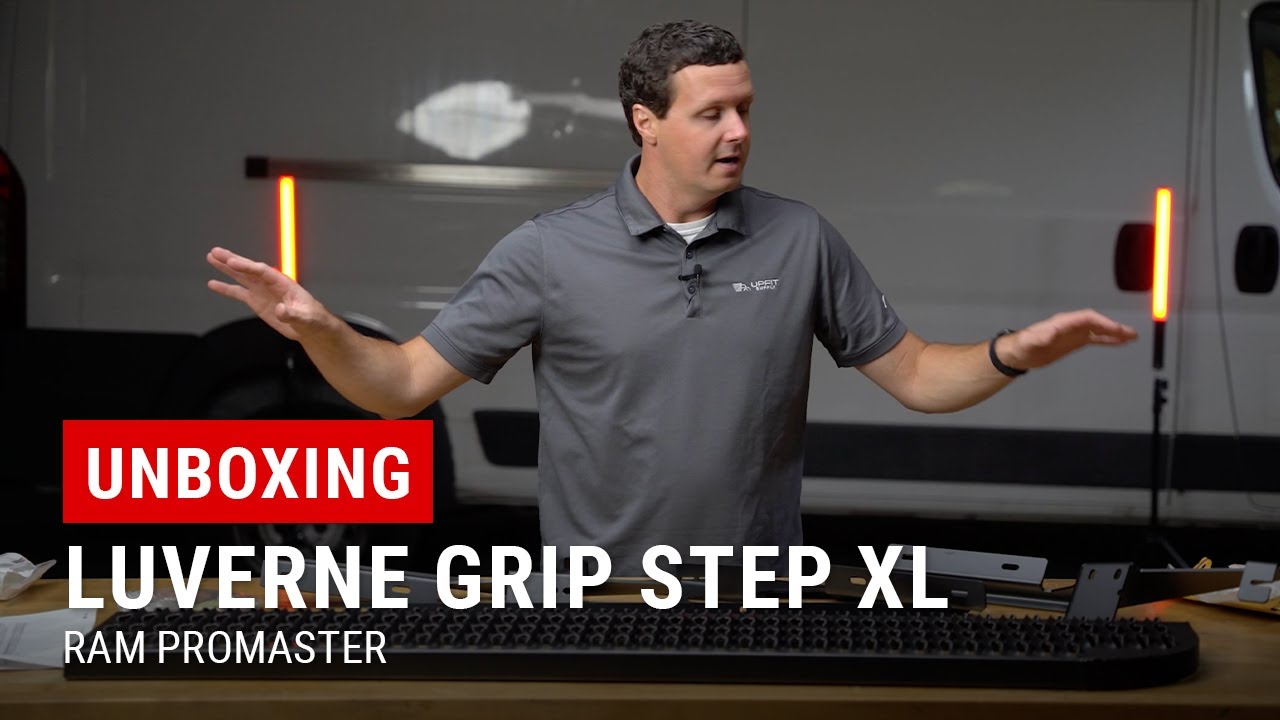 Unboxing Luverne Grip Step XL Running Board for RAM ProMaster - YouTube