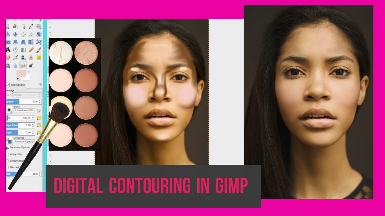Digital contouring in Gimp - YouTube
