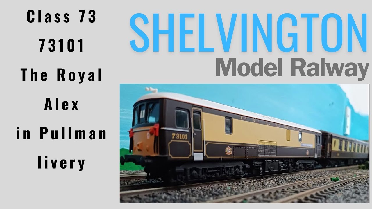 Hornby R2516 Class 73 73101 The Royal Alex in Pullman livery #modelrailway #modeltrain #railway ...