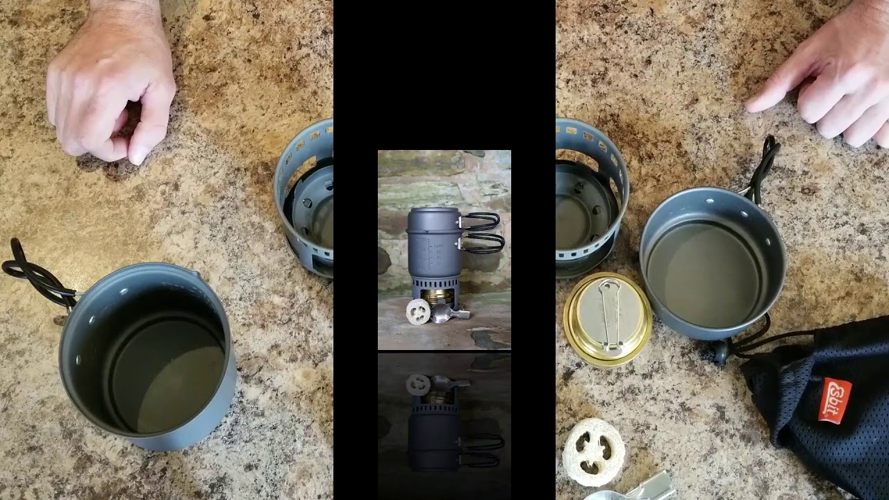 Alcohol Cook Stove (Esbit) - YouTube