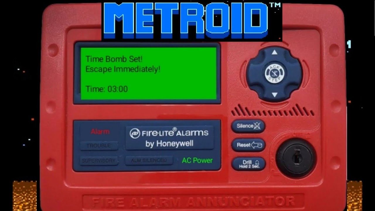 Metroid (NES) Music - Escape Theme with a Code 3 Escape Alarm Sound as ...