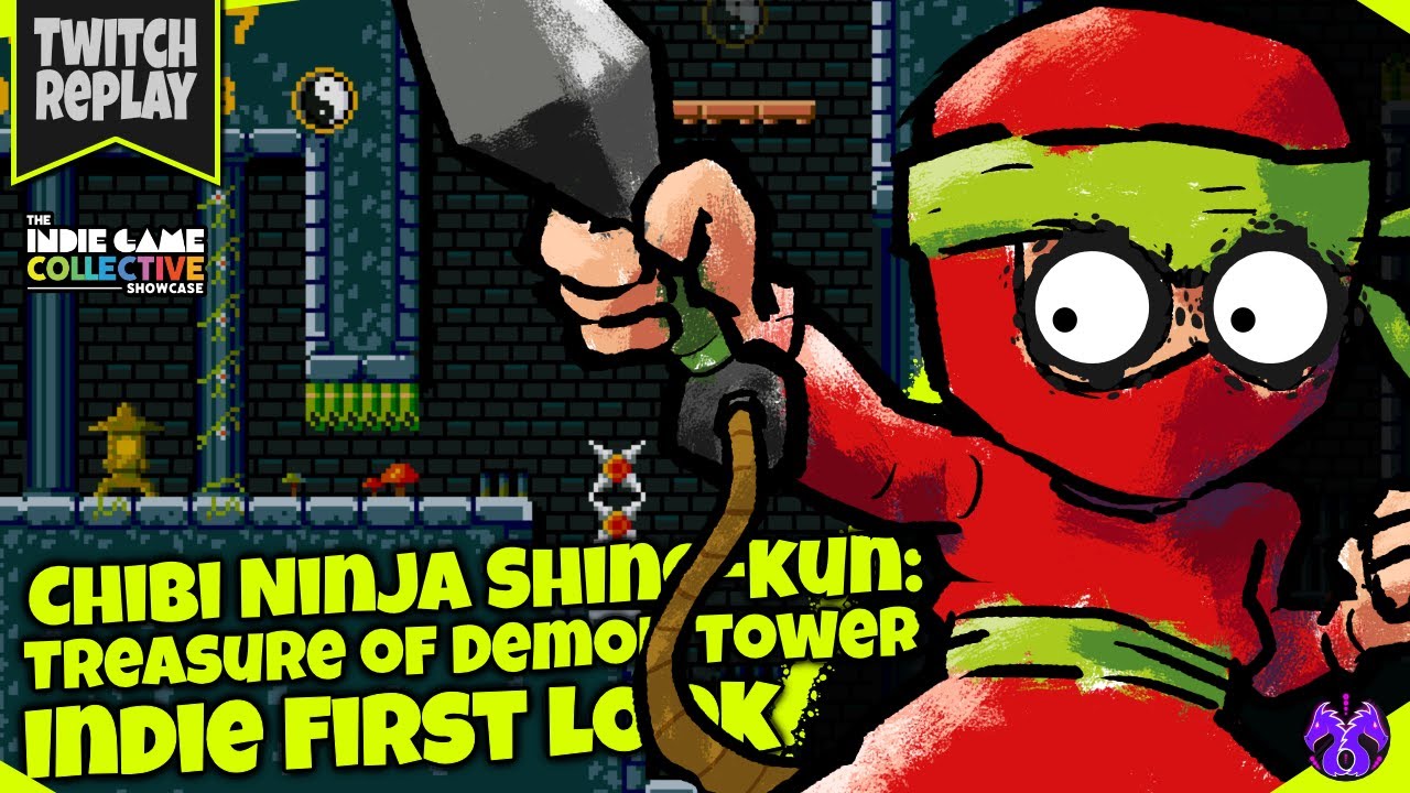Chibi Ninja Shino-kun: Treasure of Demon Tower - Indie First Look - PC ...
