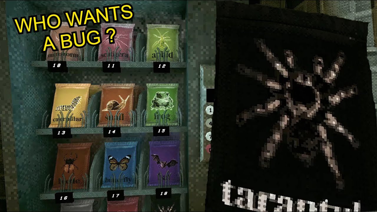 A VENDING MACHINE FOR BUGS ?? - Creature Packets - YouTube