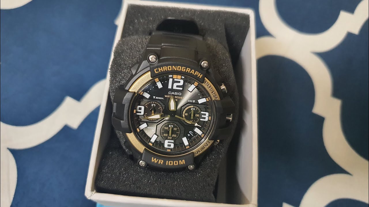 Casio Youth Analog watch - YouTube