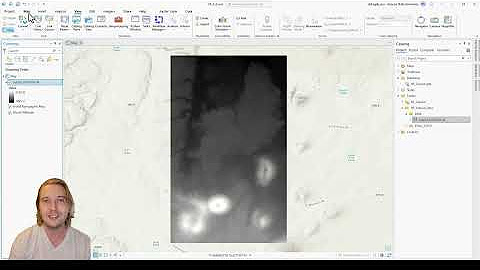 Geologic mapping with high resolution lidar topography in ArcGIS Pro - YouTube