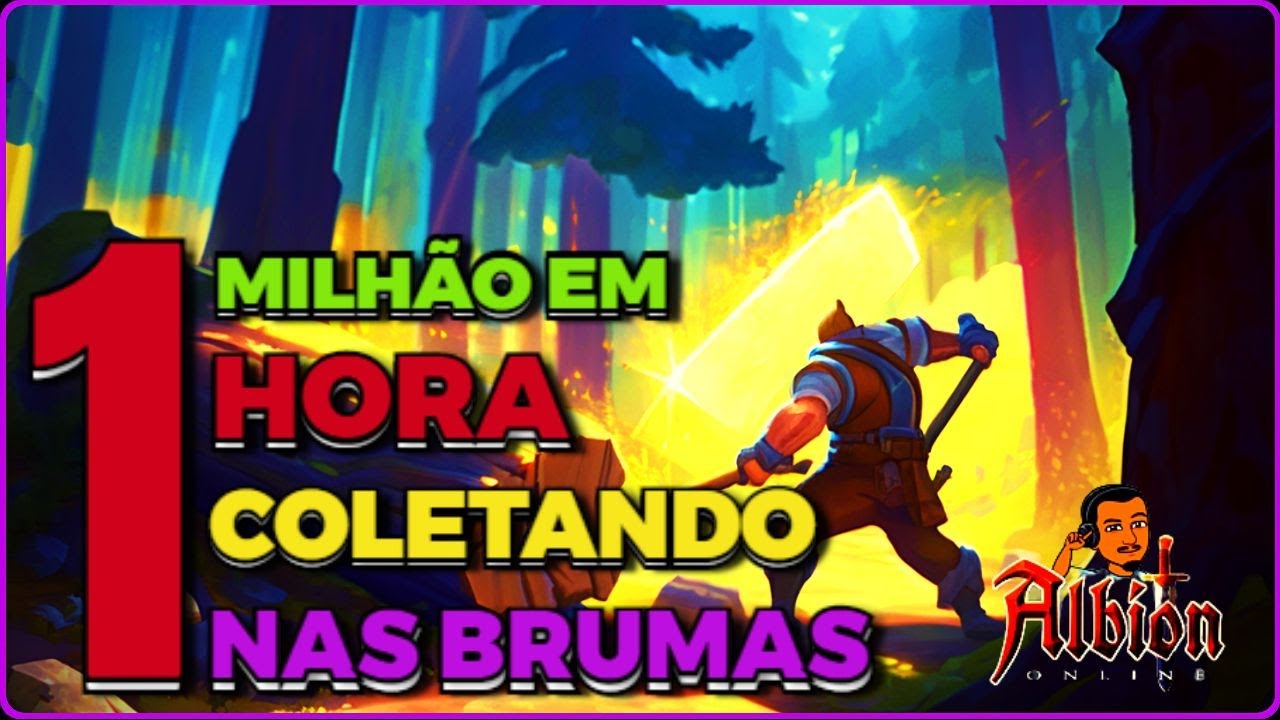 1 Milhão coletando nas nas Brumas | Albion Online - YouTube