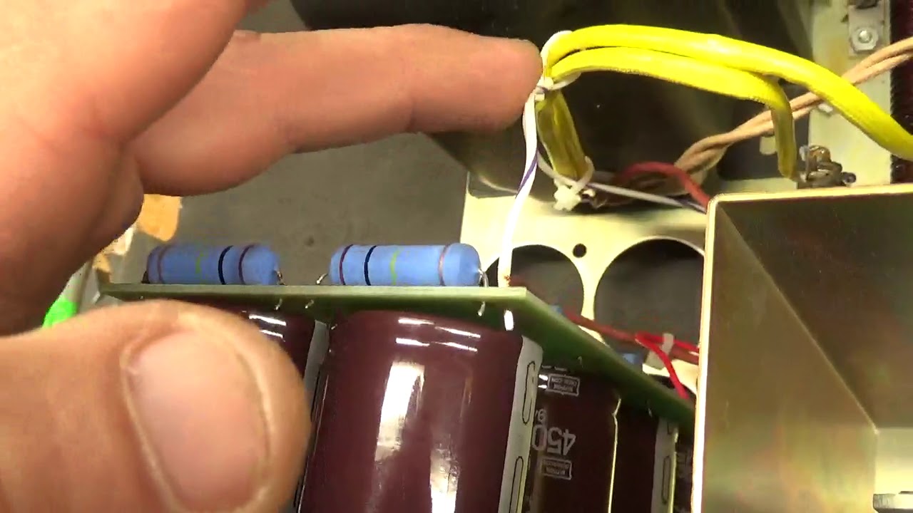 Dentron 160-10l Harbach kit install - YouTube