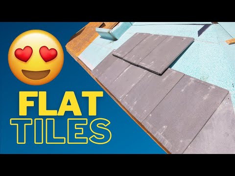 How to Install Flat Tiles | Tile Roofing Guide - YouTube