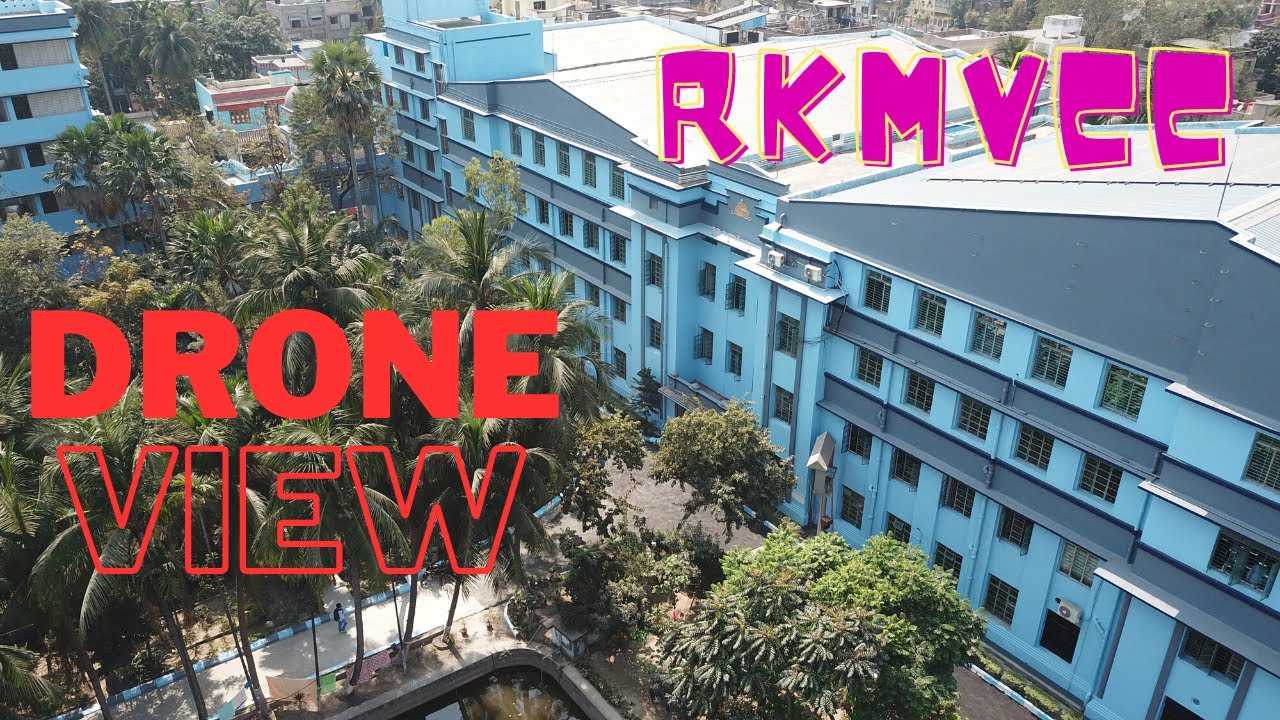 My College Tour | @rkmvivekanandacentenarycollege | Full DRONE view in ...