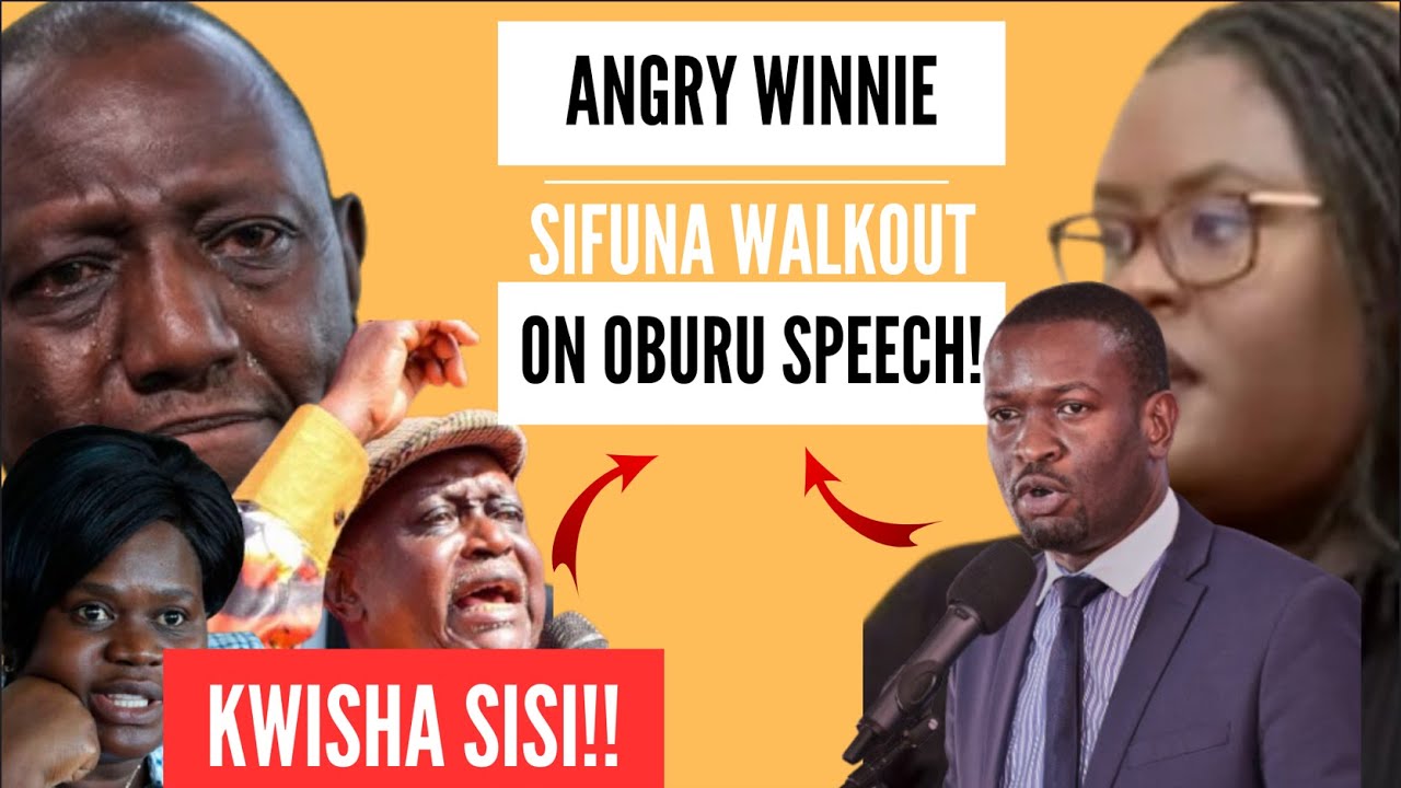 OBURU FORCED TO CUT SPEECH AT BONDO BURIAL AS ANGRY SIFUNA, OSOTSI ...