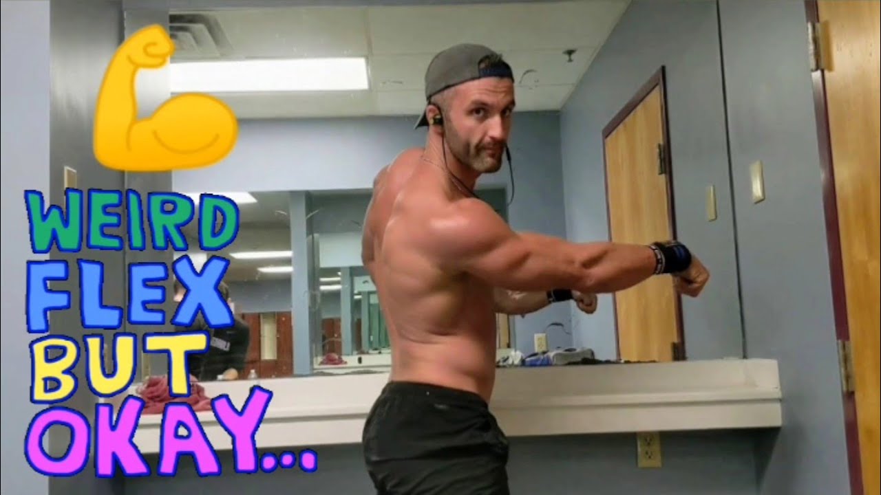 Physique update #1 post workout flexing - diet 3lbs of chicken - YouTube