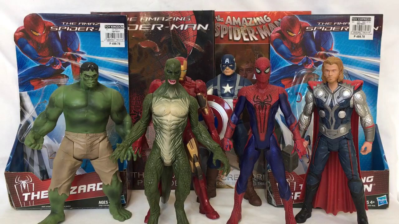 Spider-Man and the Lizard action figure review from the Amazing Spider ...