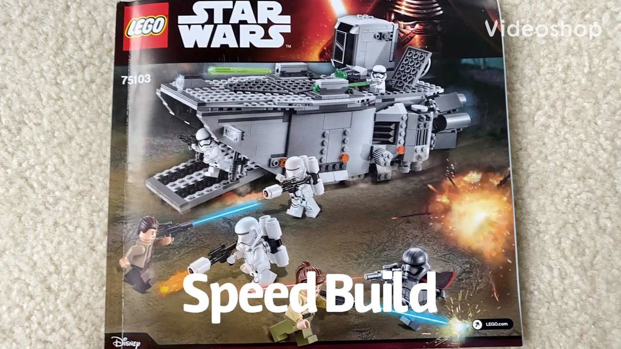 Lego Star Wars First Order Transport - YouTube