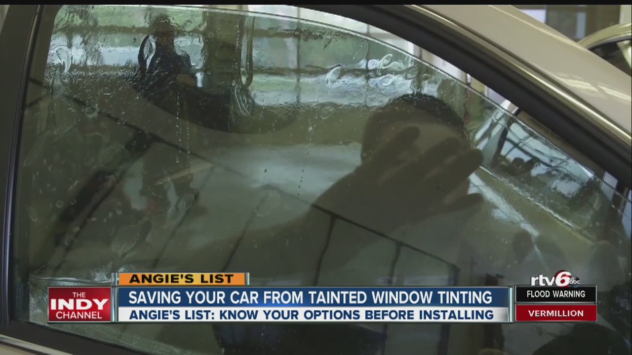 Saving your car from tainted window tinting - YouTube