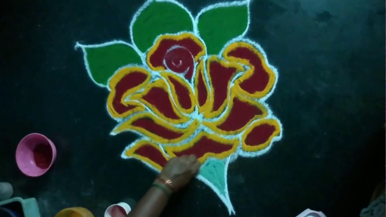 Saturday Special Rangoli - YouTube
