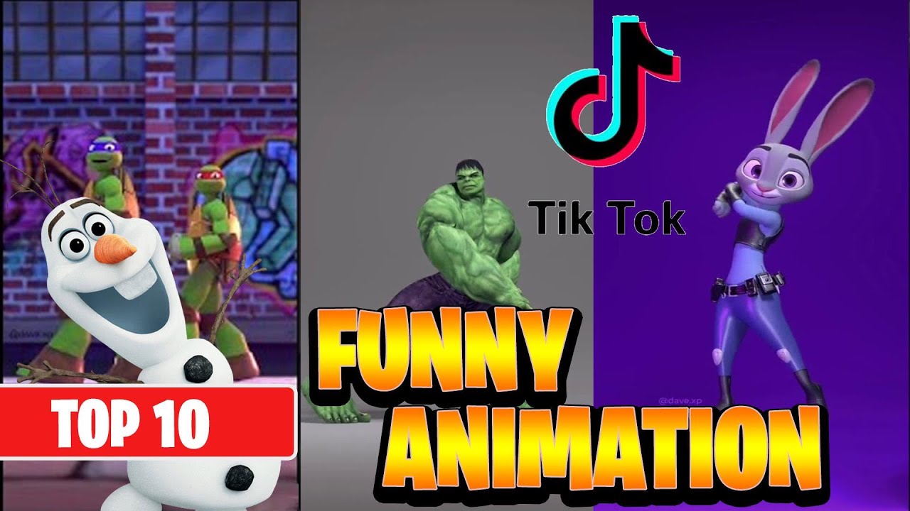 TOP 10 TICK TOC ANIMATION DANCES (hilarious ) - YouTube