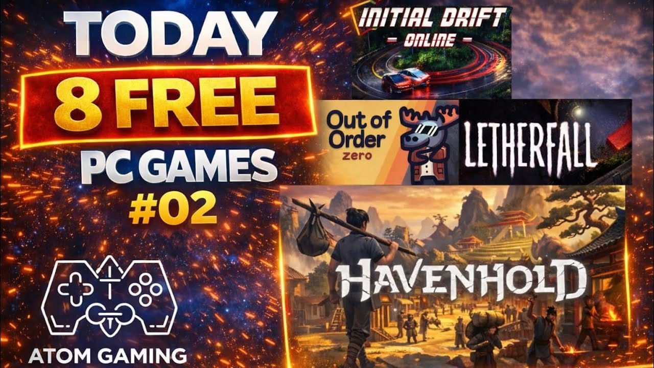 🎮🔥Today 08 FREE PC GAMES 15 January 2026 - Limited Time Offer Grab it ...