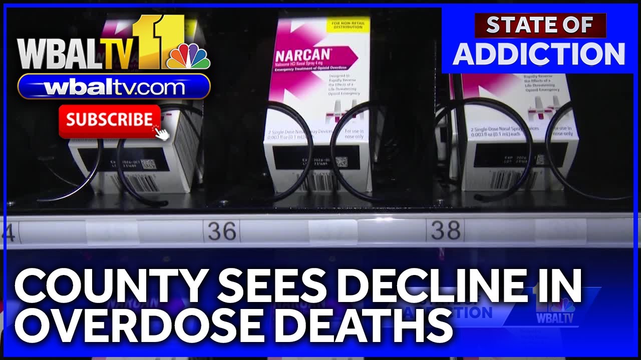 Baltimore County sees decline in overdose deaths - YouTube