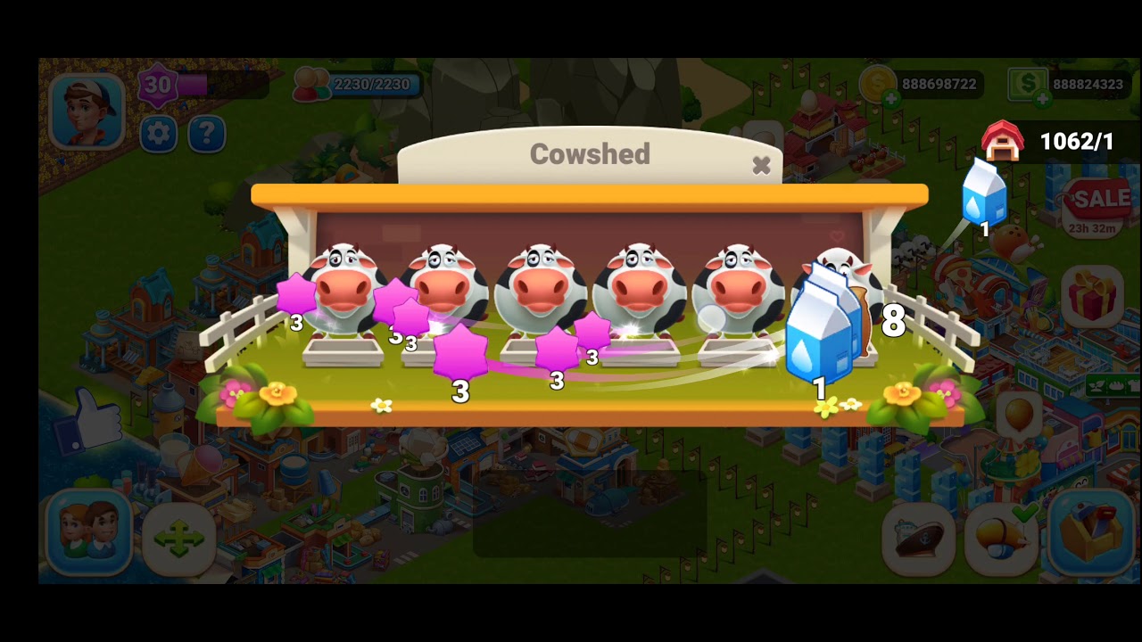 Farm city best gameplay level 30 part 4 - YouTube