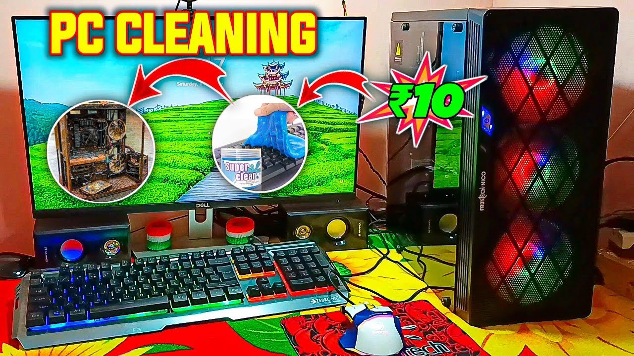 Cleaning 🧹 Gaming PC 💻 How To Clean Gaming Pc 2025 Intel i5 12400F PC ...