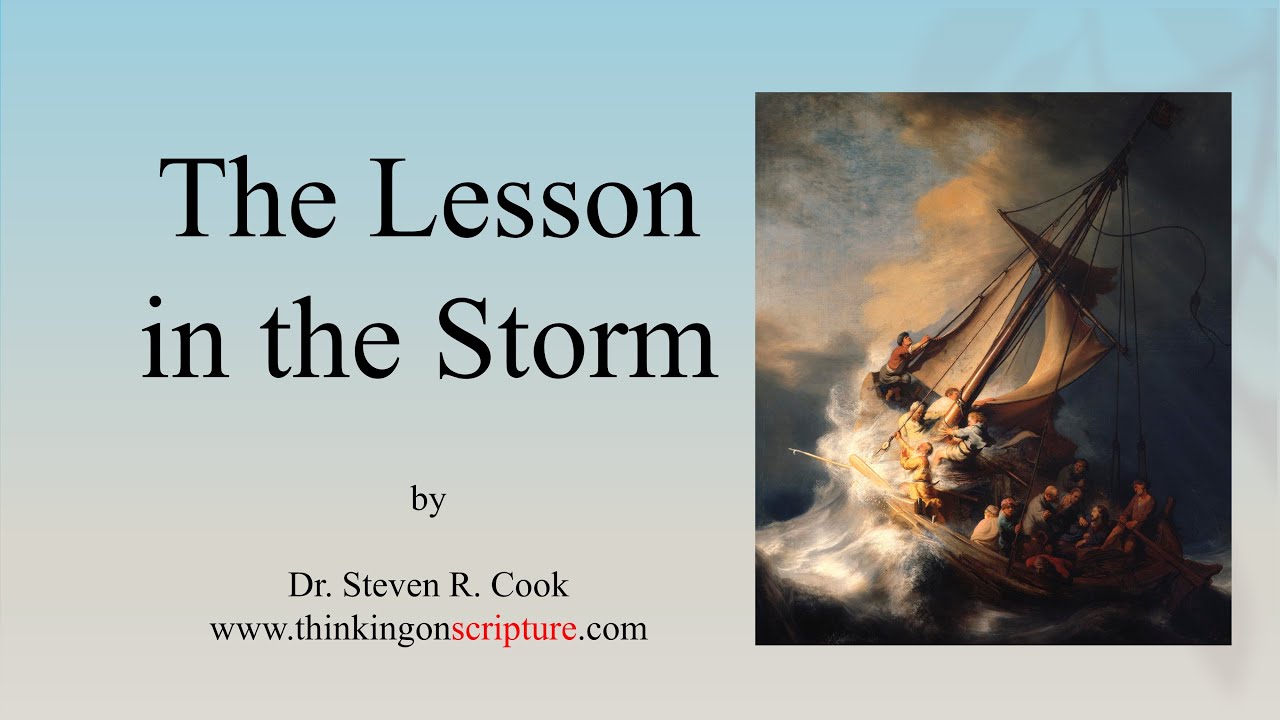 The Lesson in the Storm - YouTube