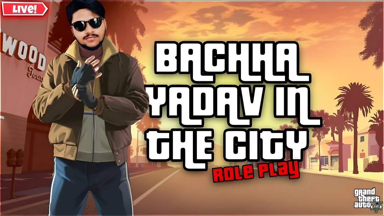 BCCHA YADAV ki light kaatna bndd kro bee 🔴 || GTA RP || !maal in chat ...