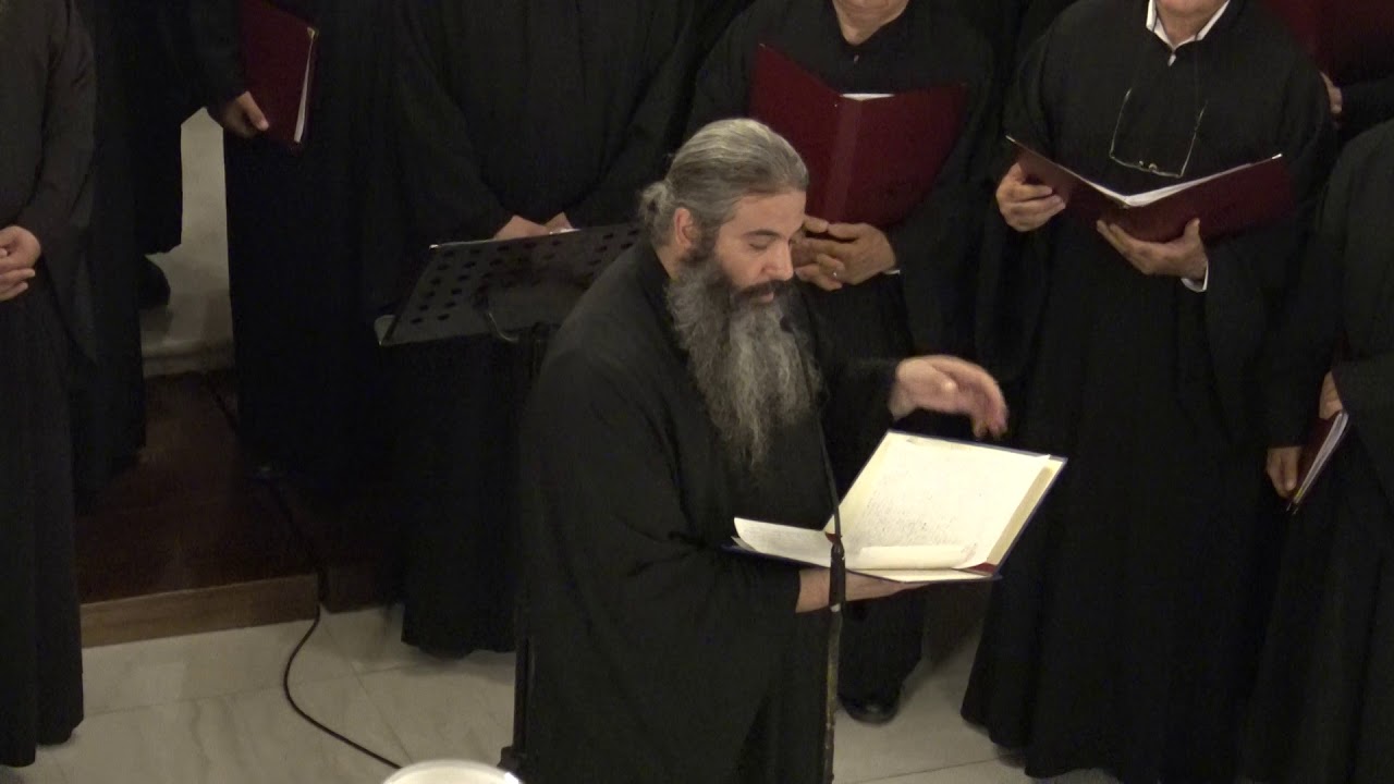 Χαιρετισμός π.Νικολάου Λυμπουρίδη, εκδήλωση απονομής οφφικίου στον κ ...