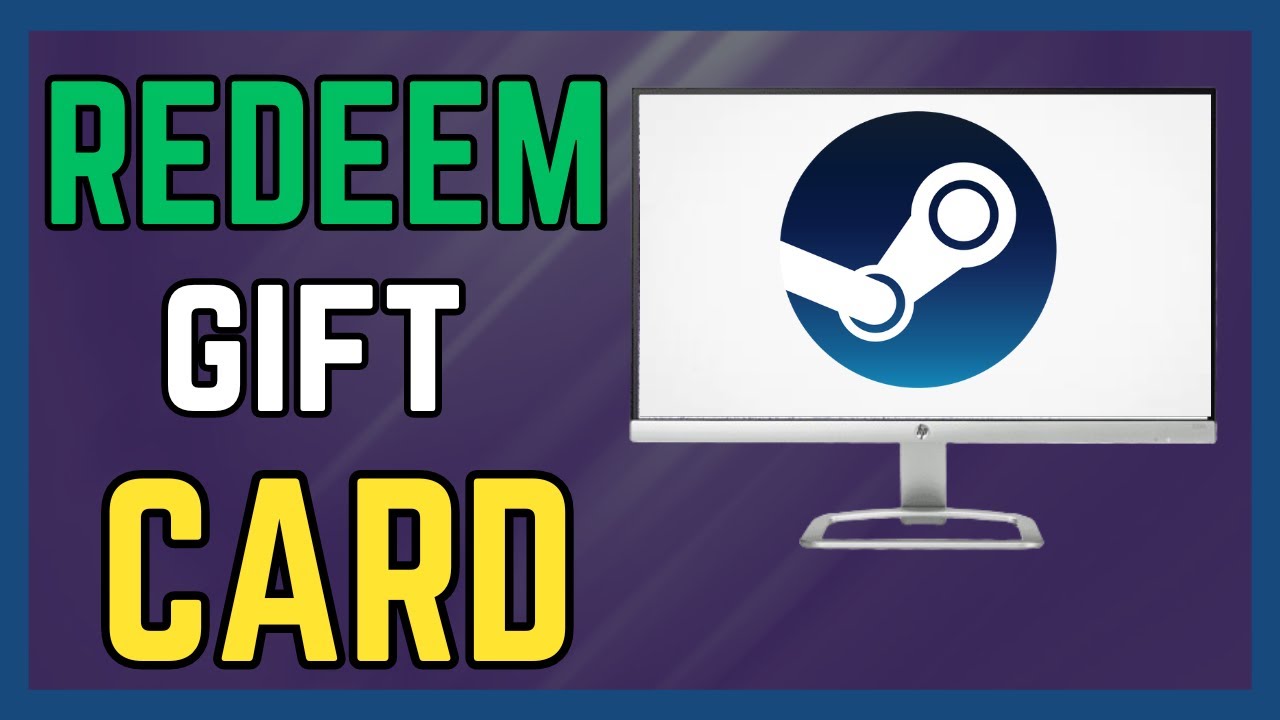 How to Redeem Gift Card in Steam - (Full Guide 2024) - YouTube