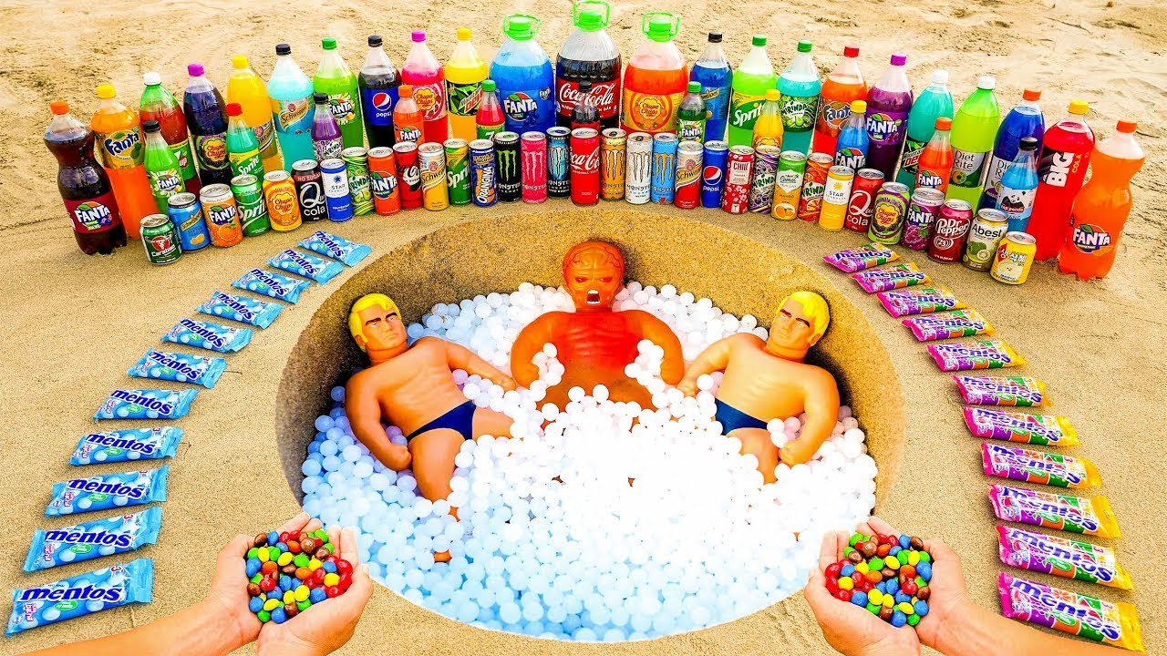 Toys King EXPERIMENT RESULTS: Coca-Cola vs Mentos - YouTube