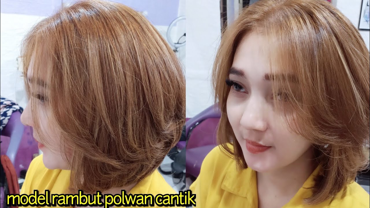 tutorial lengkap - bob trap ala polwan cantik // short bob haircut ...